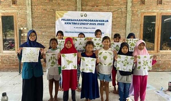 Kkn Langsa Edukasi Anak Desa Soal Ecoprint Ramah Lingkungan ...